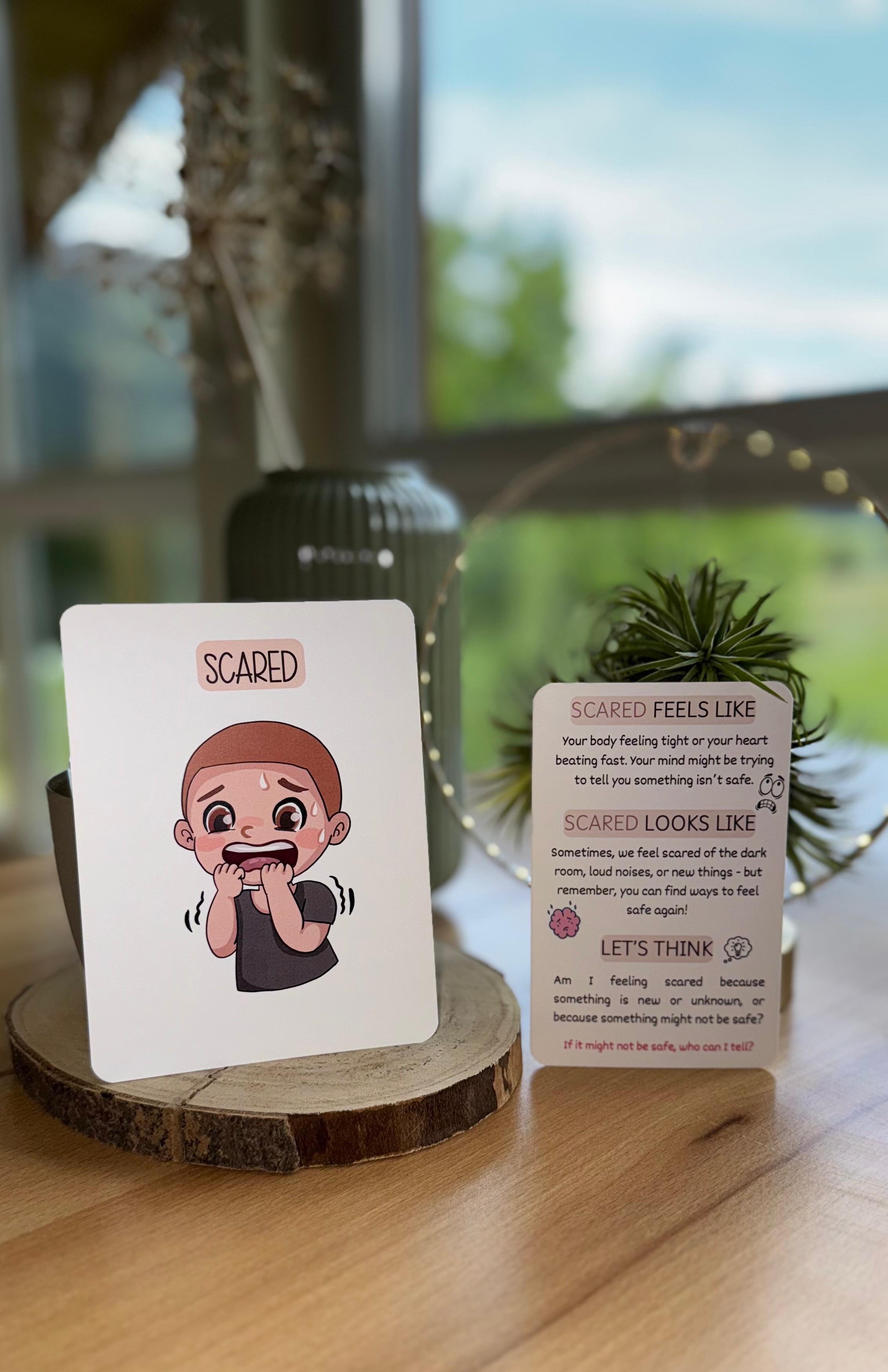 Feelings and Coping Skills Cards for Kids – Social Emotional Learning ...